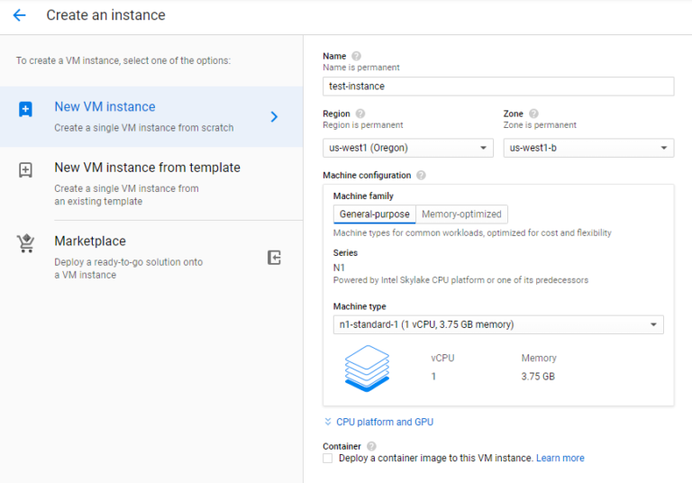 How to create a Virtual Machine in Google Cloud(SDK v272.0) | CyberITHub
